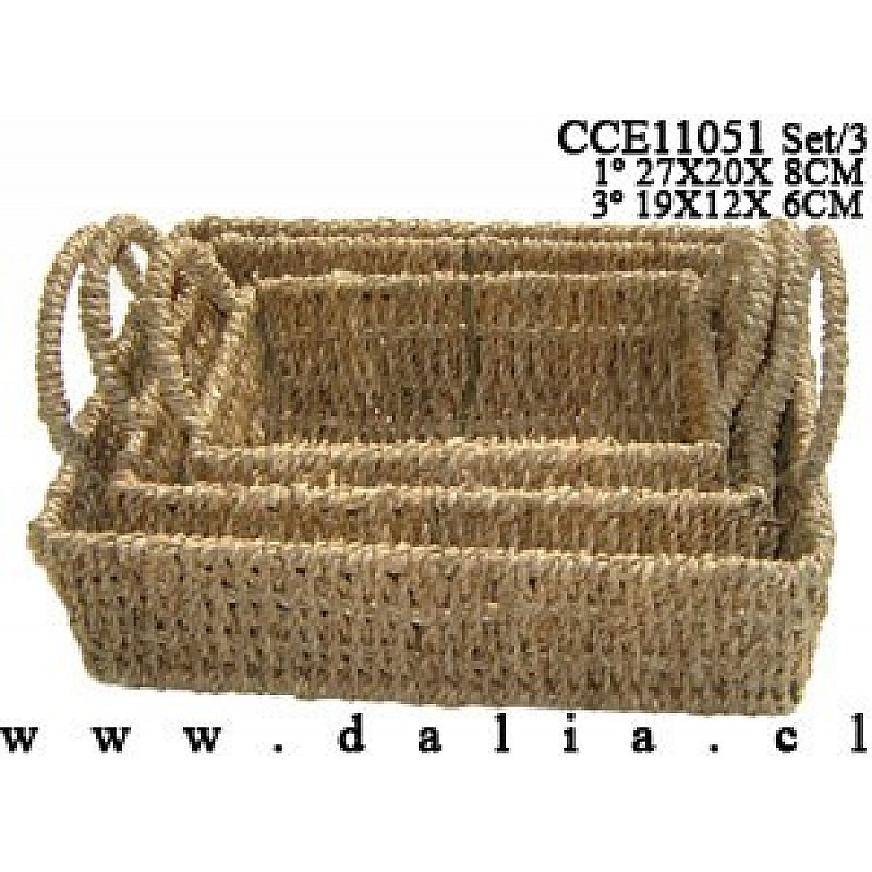 Cestas set de 3 - Dalia