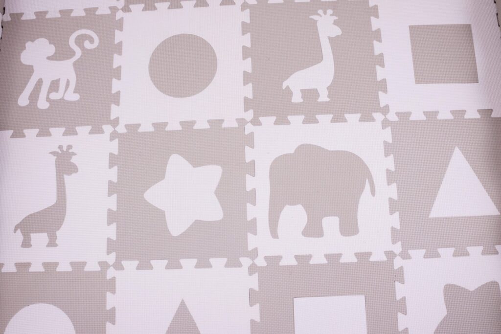 Alfombra bebe animals 150x150 cm - Dalia